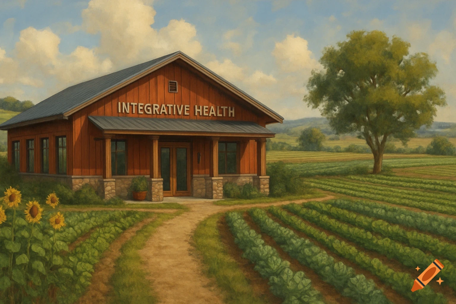 Agriculture images created on Craiyon