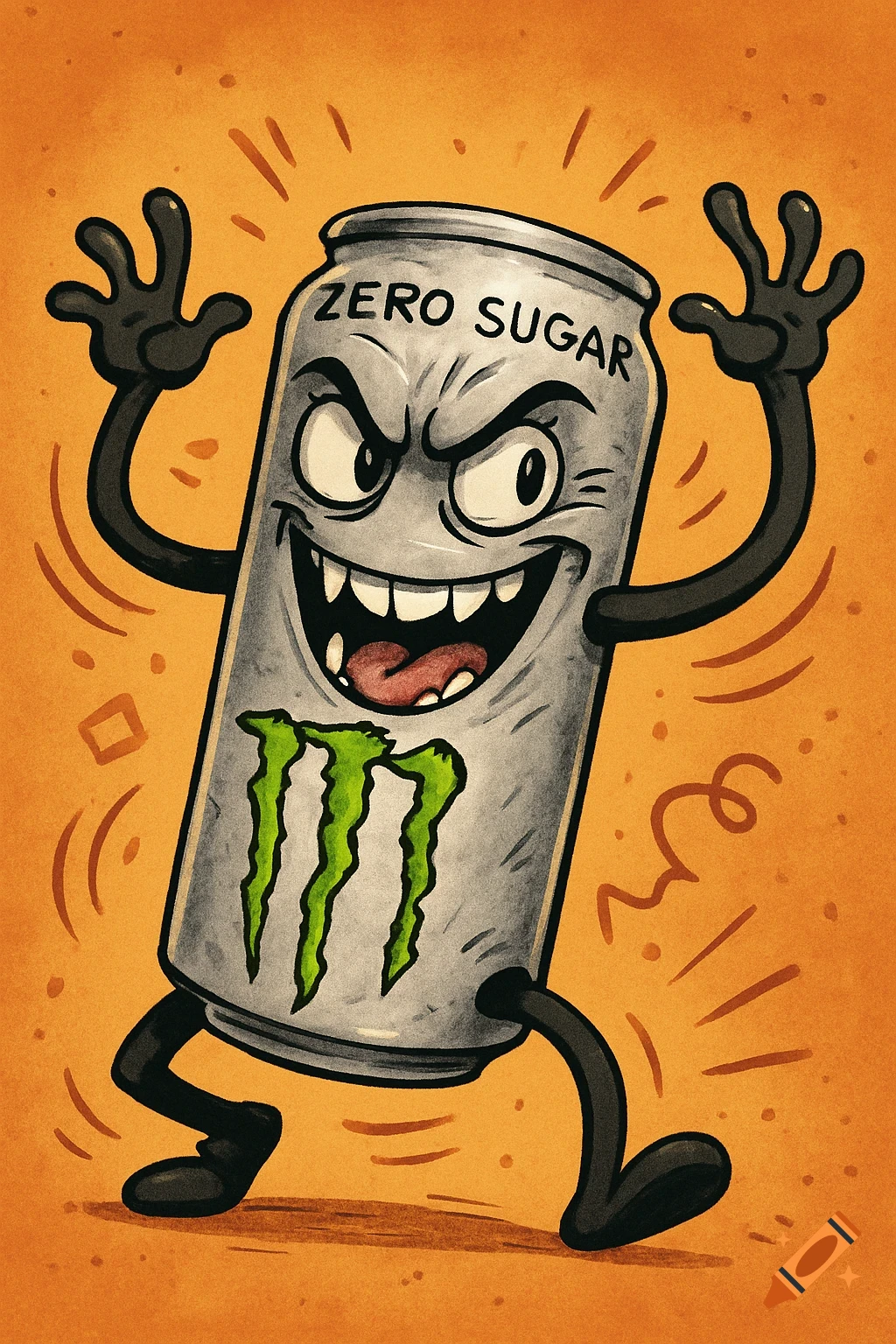 Energy Drink created on Craiyon