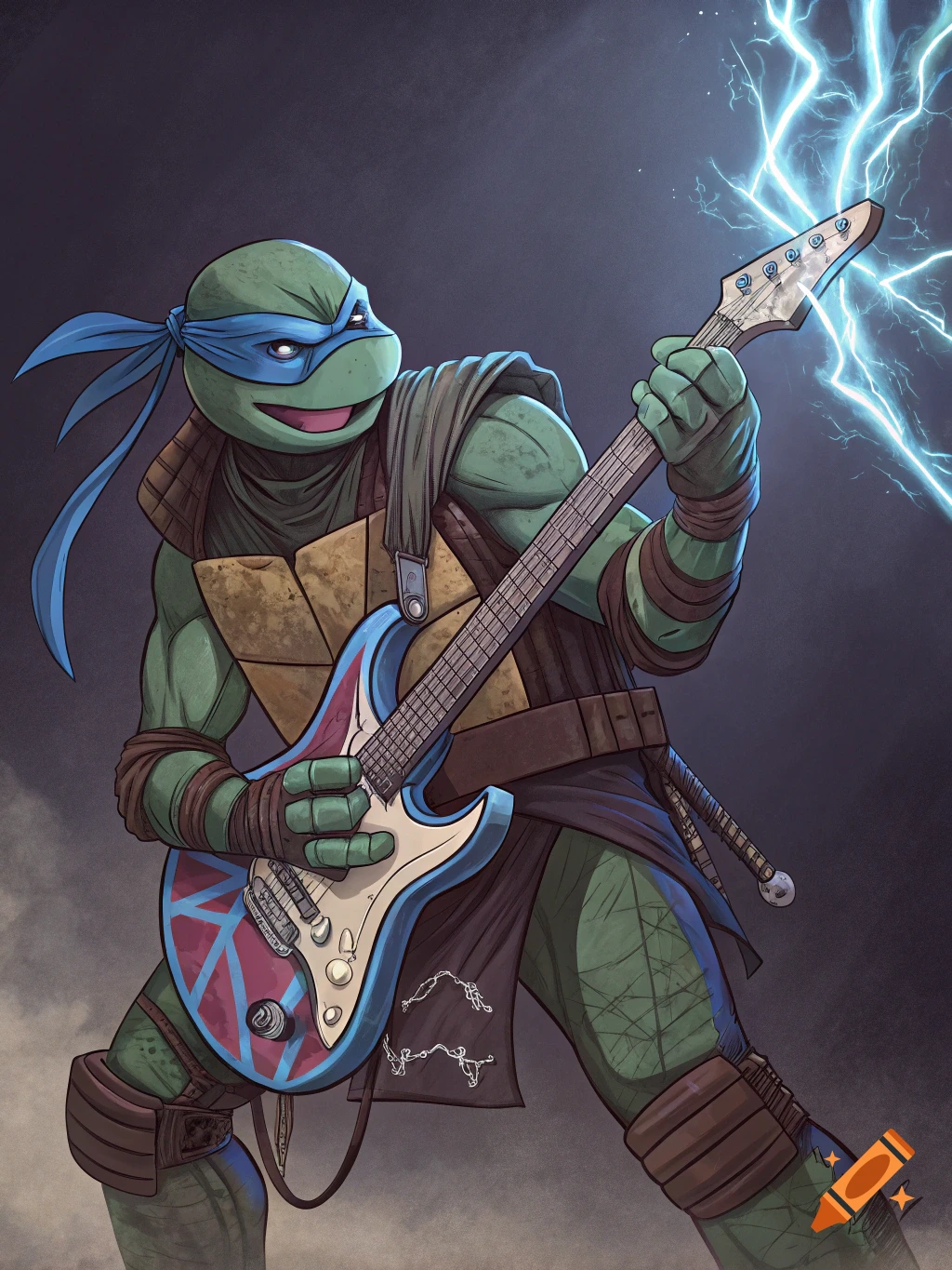 Teenage Mutant Ninja Turtles images created on Craiyon