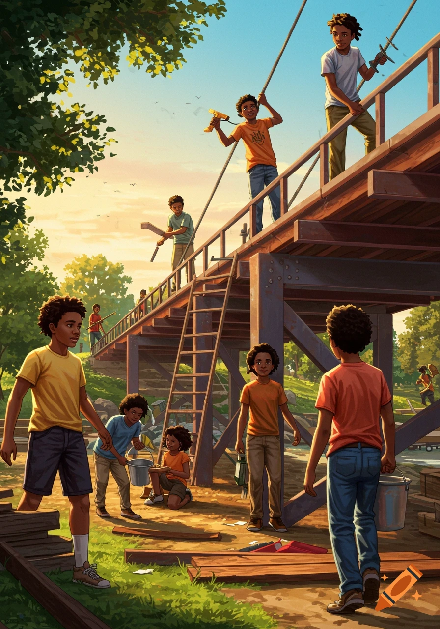 Teens images created on Craiyon