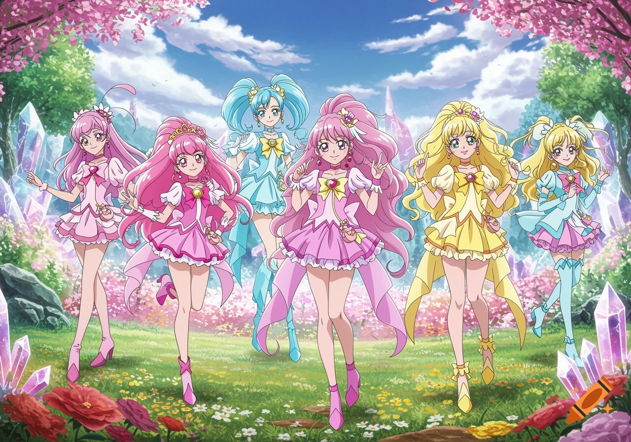 Magical Girl images created on Craiyon