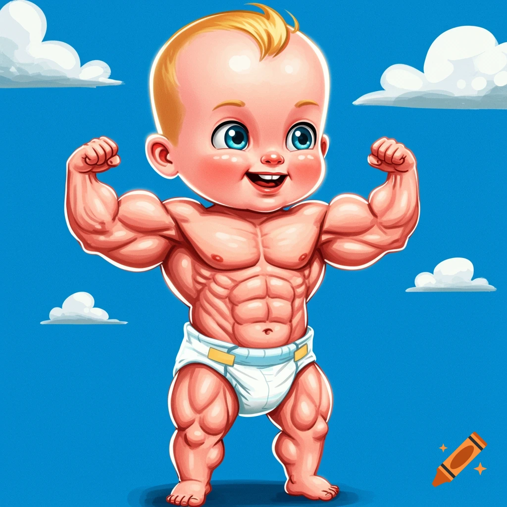 Baby images created on Craiyon