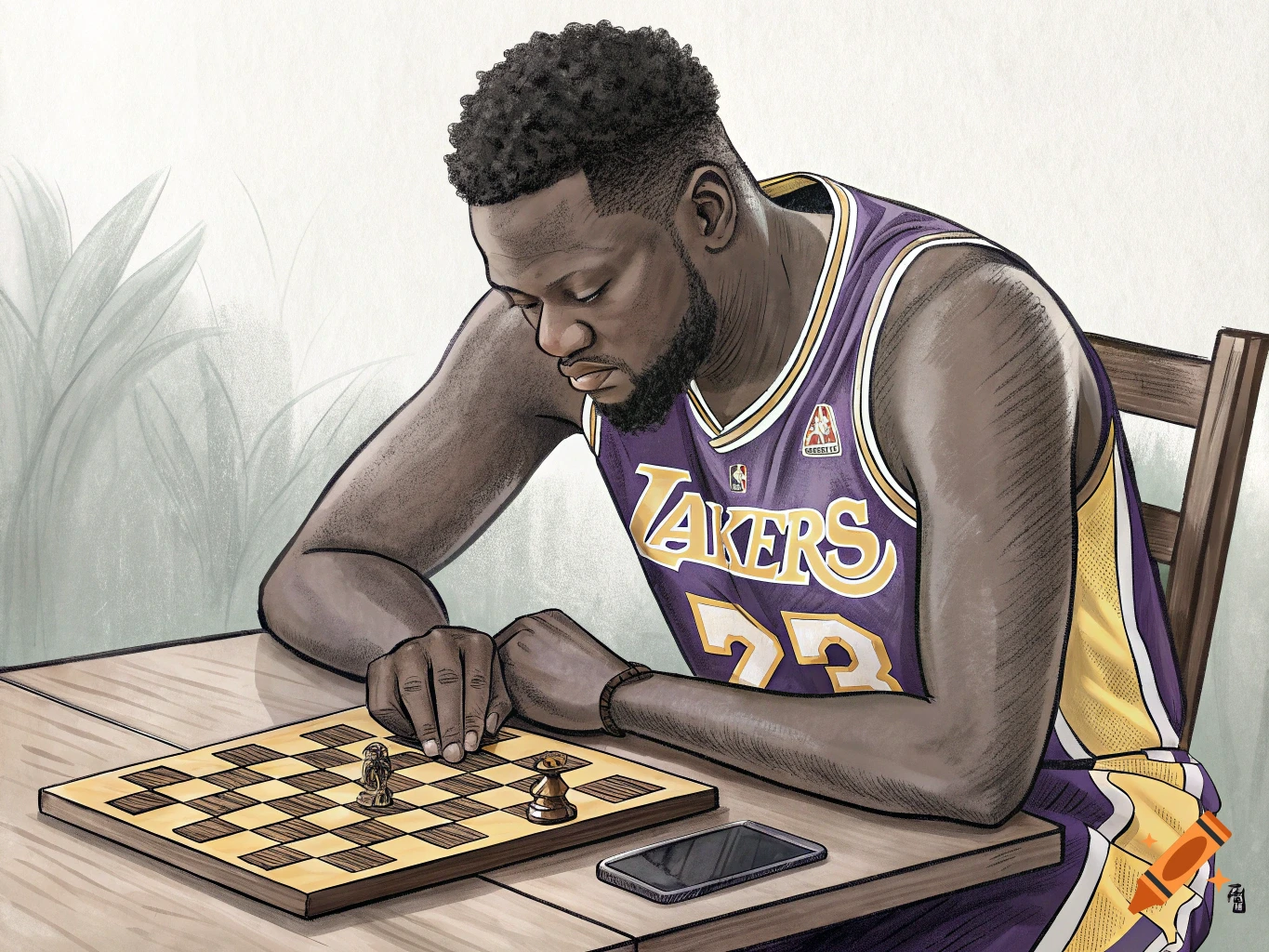 Chess images created on Craiyon