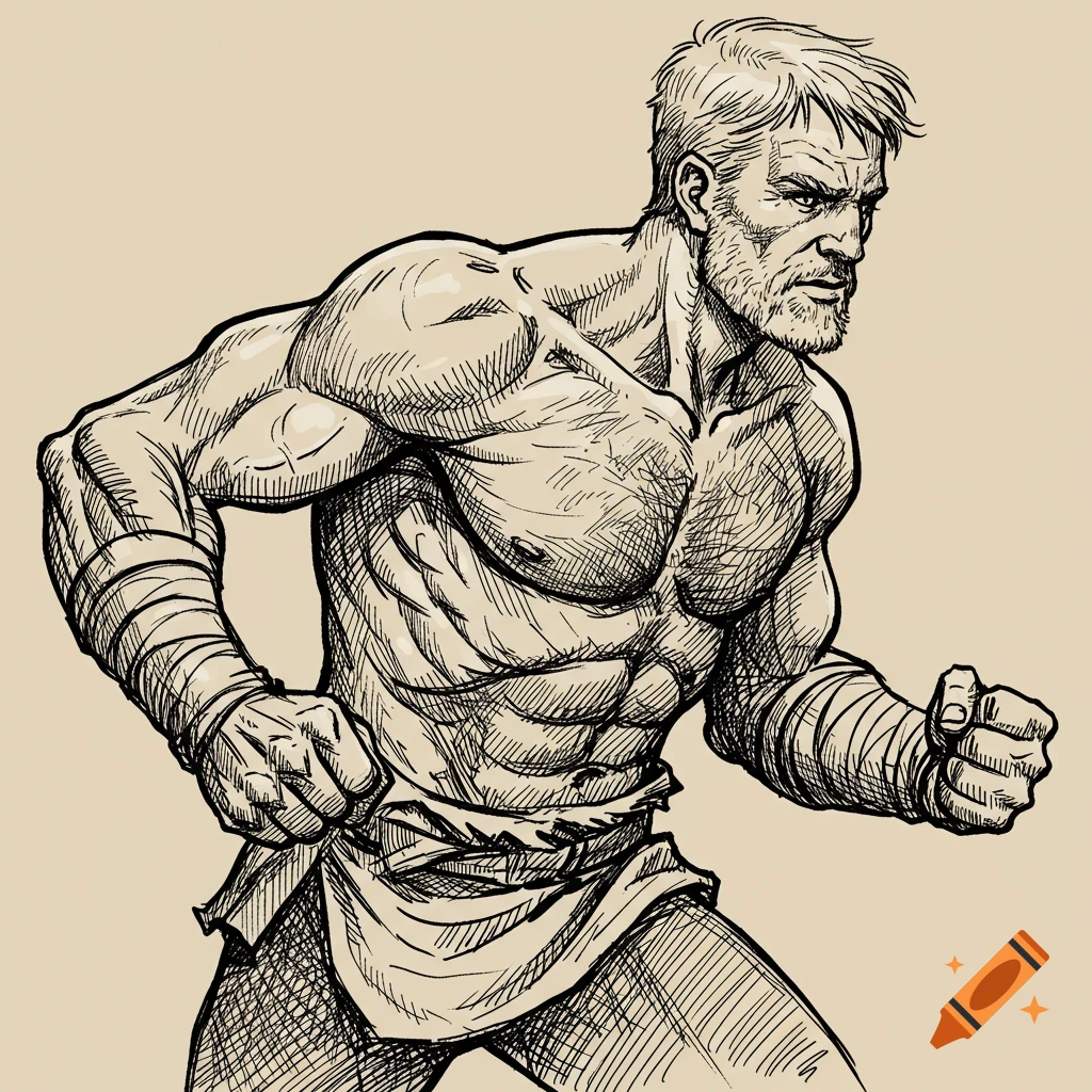 Male Figure images created on Craiyon