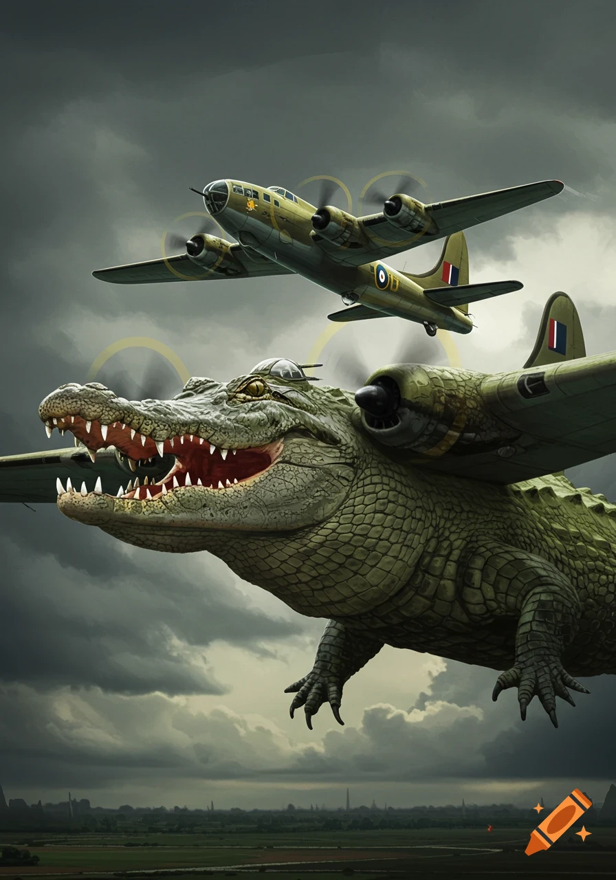 Aviation images created on Craiyon