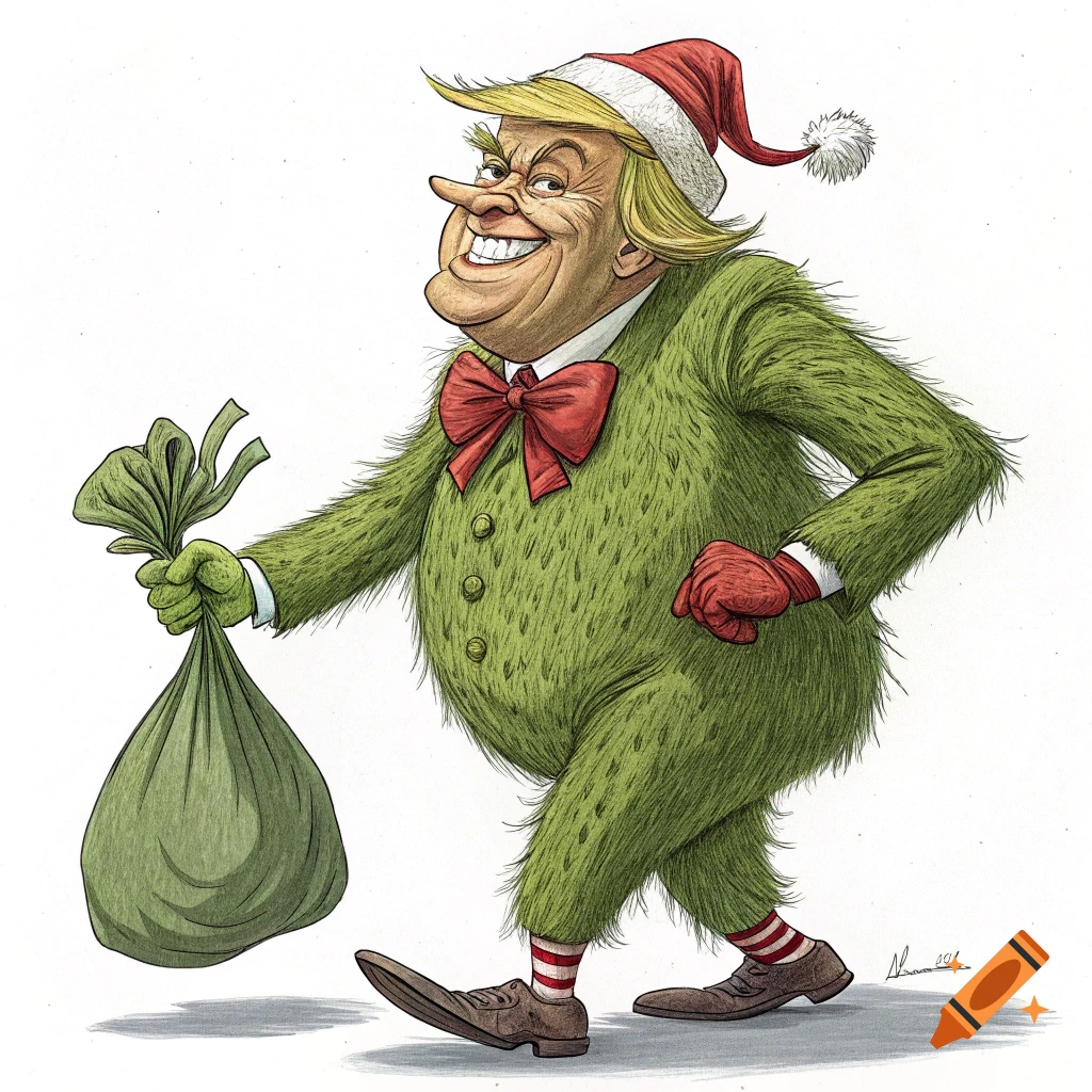 Political Caricature images created on Craiyon