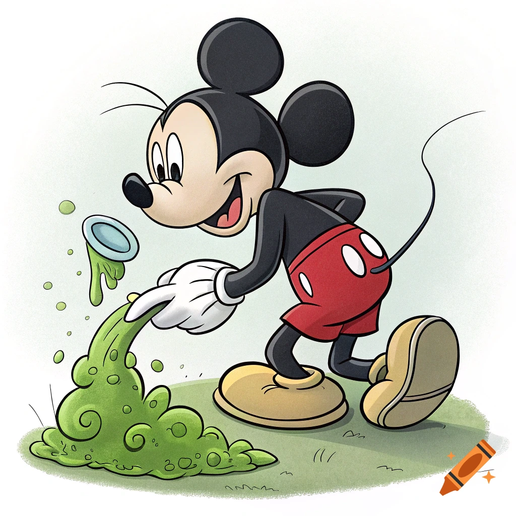 Mickey Mouse images created on Craiyon