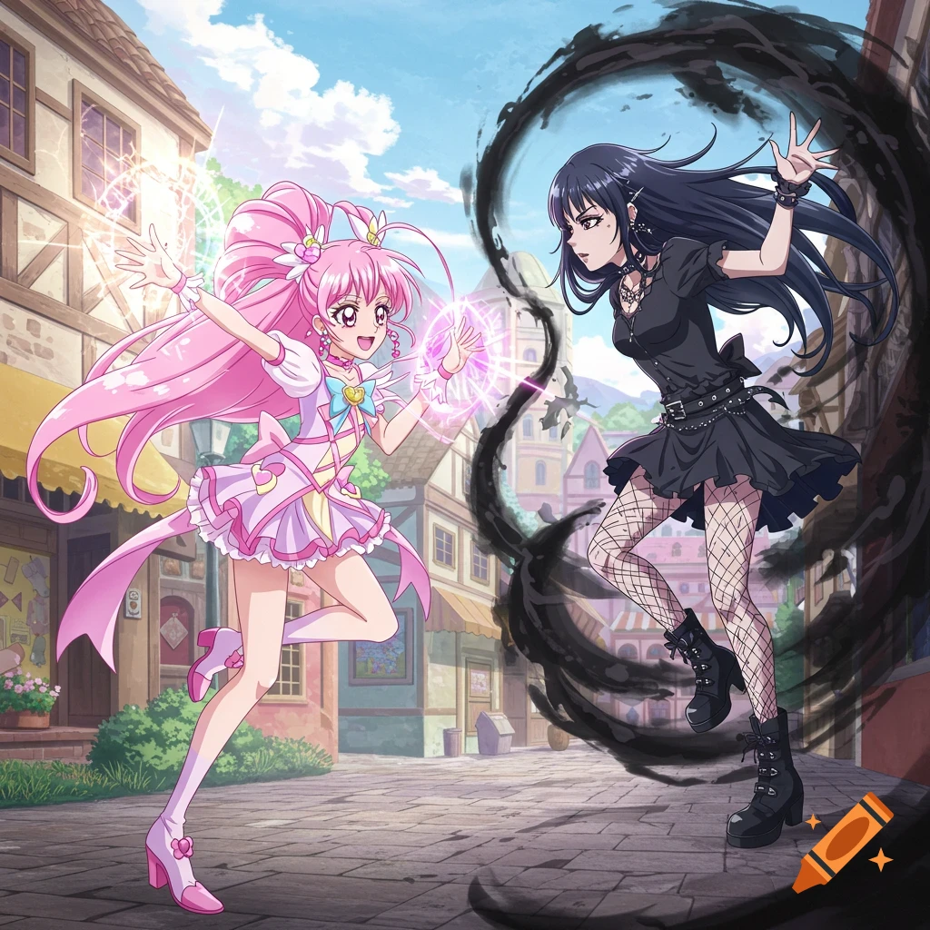 Magical Girl images created on Craiyon