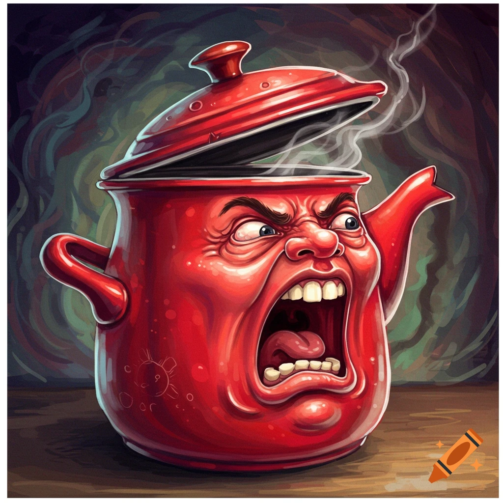 Cooking Pot Cartoon