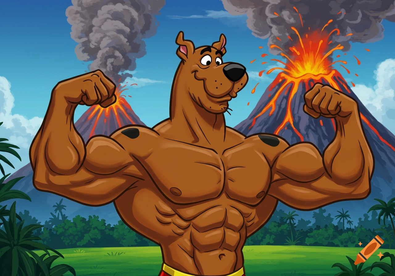 Scooby Doo images created on Craiyon