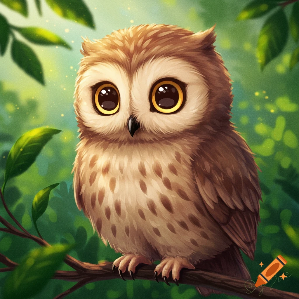 Owl images created on Craiyon