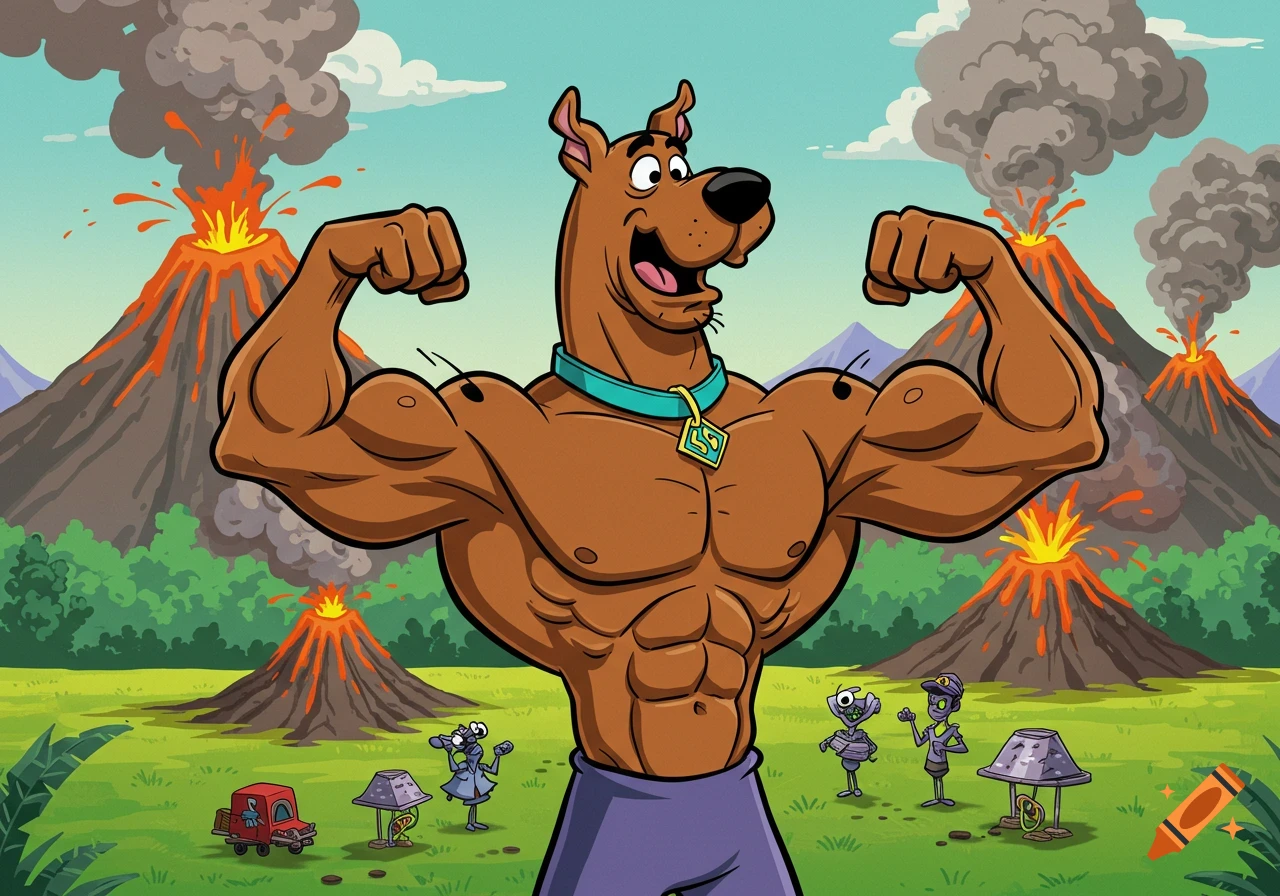 Scooby Doo images created on Craiyon