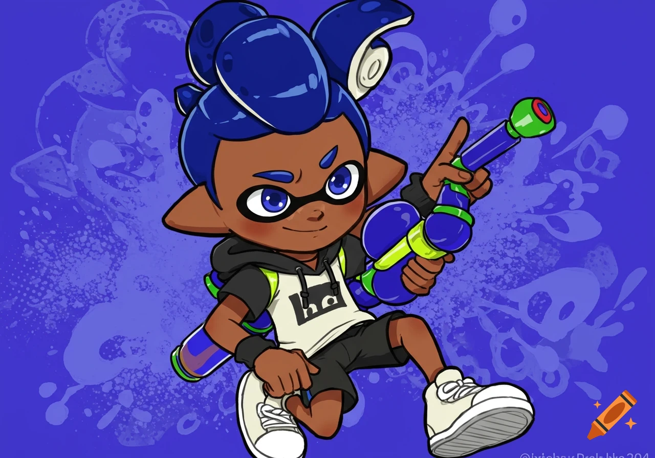 Splatoon images created on Craiyon