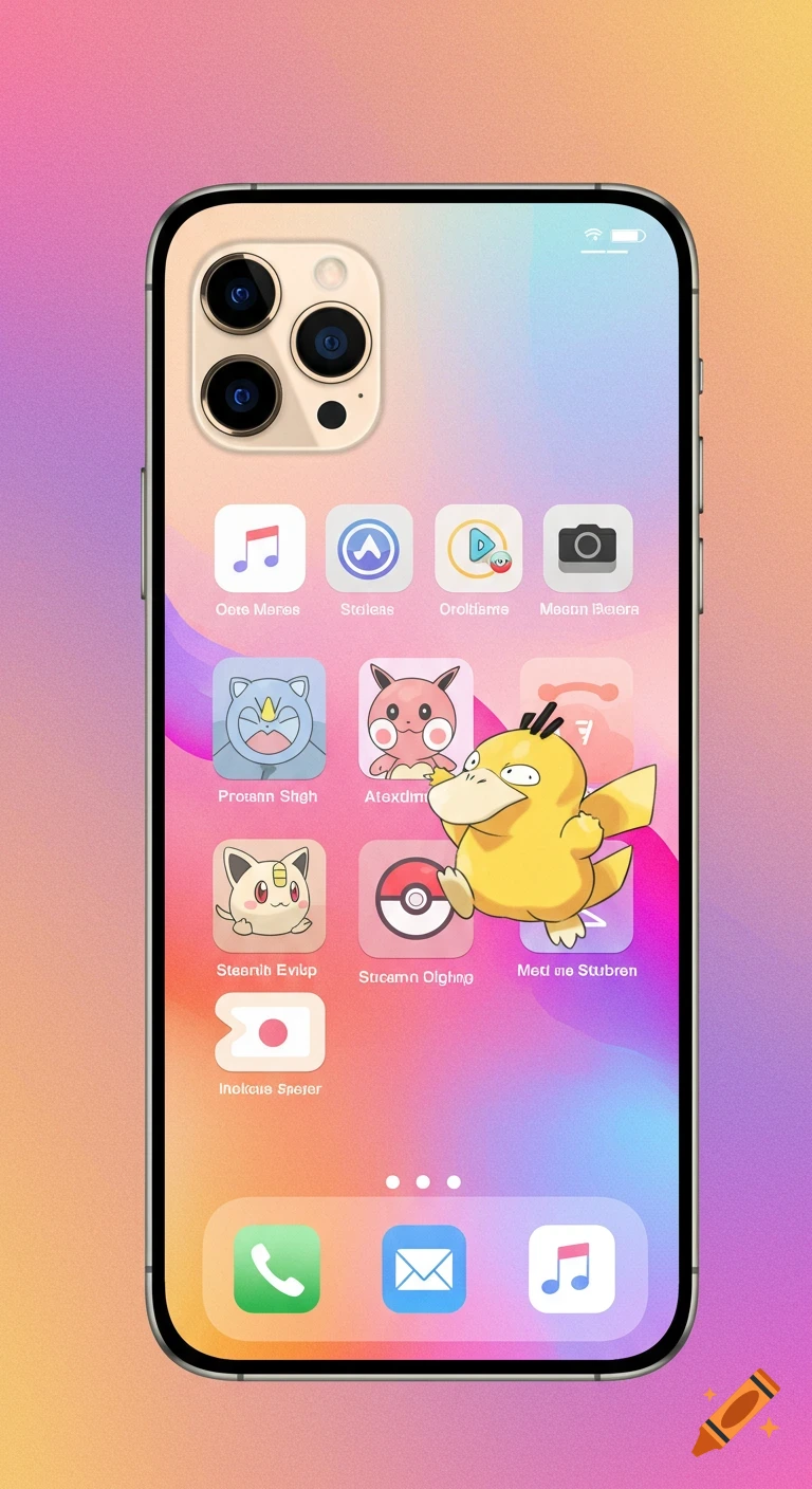 Phone images created on Craiyon