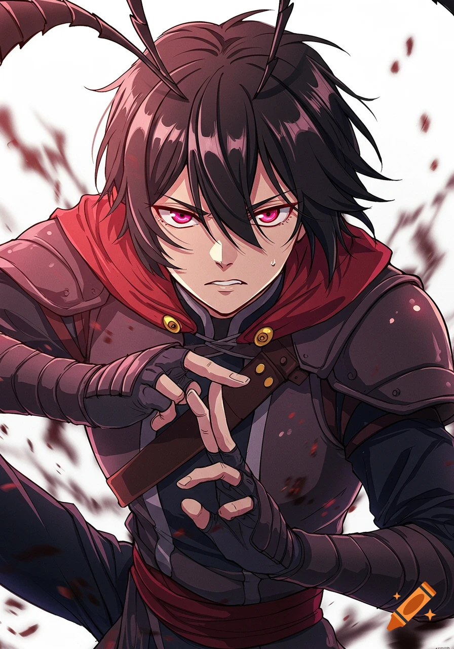 Anime close-up of a character resembling Beru from Solo Leveling in ...