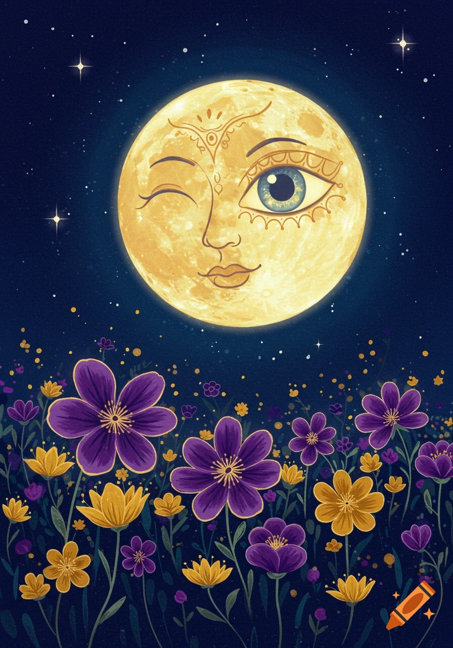 Moon images created on Craiyon