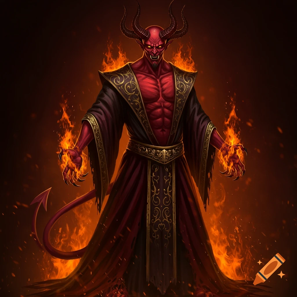 Devil images created on Craiyon