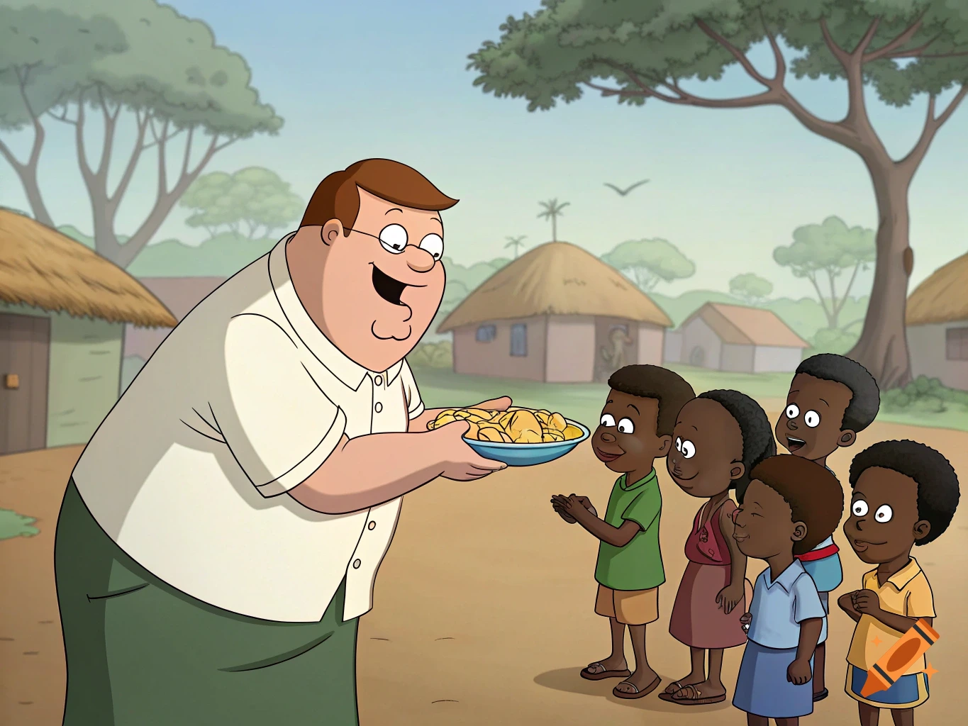 Family Guy images created on Craiyon