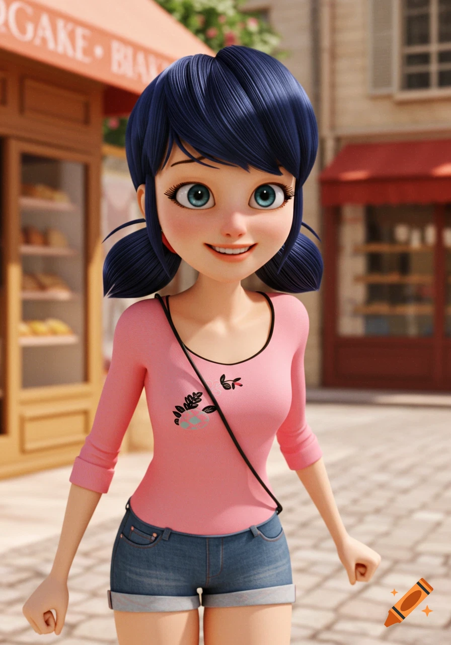 Miraculous Ladybug images created on Craiyon