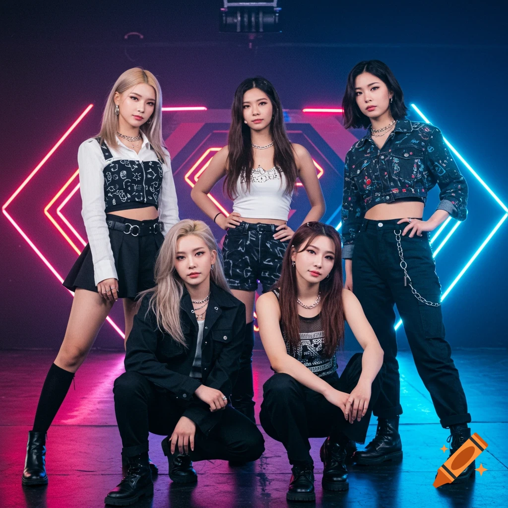 Kpop images created on Craiyon