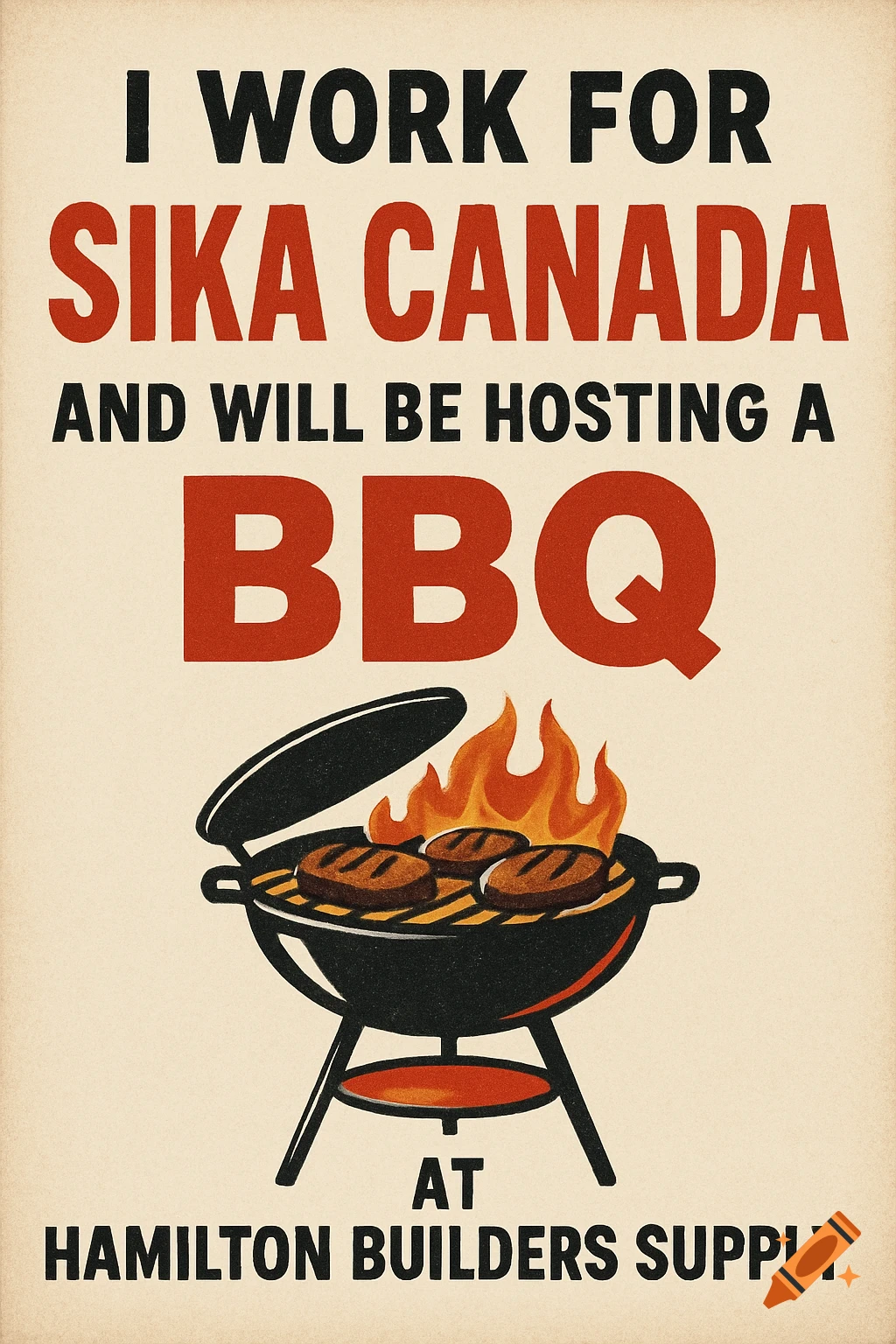 Advertisement images created on Craiyon