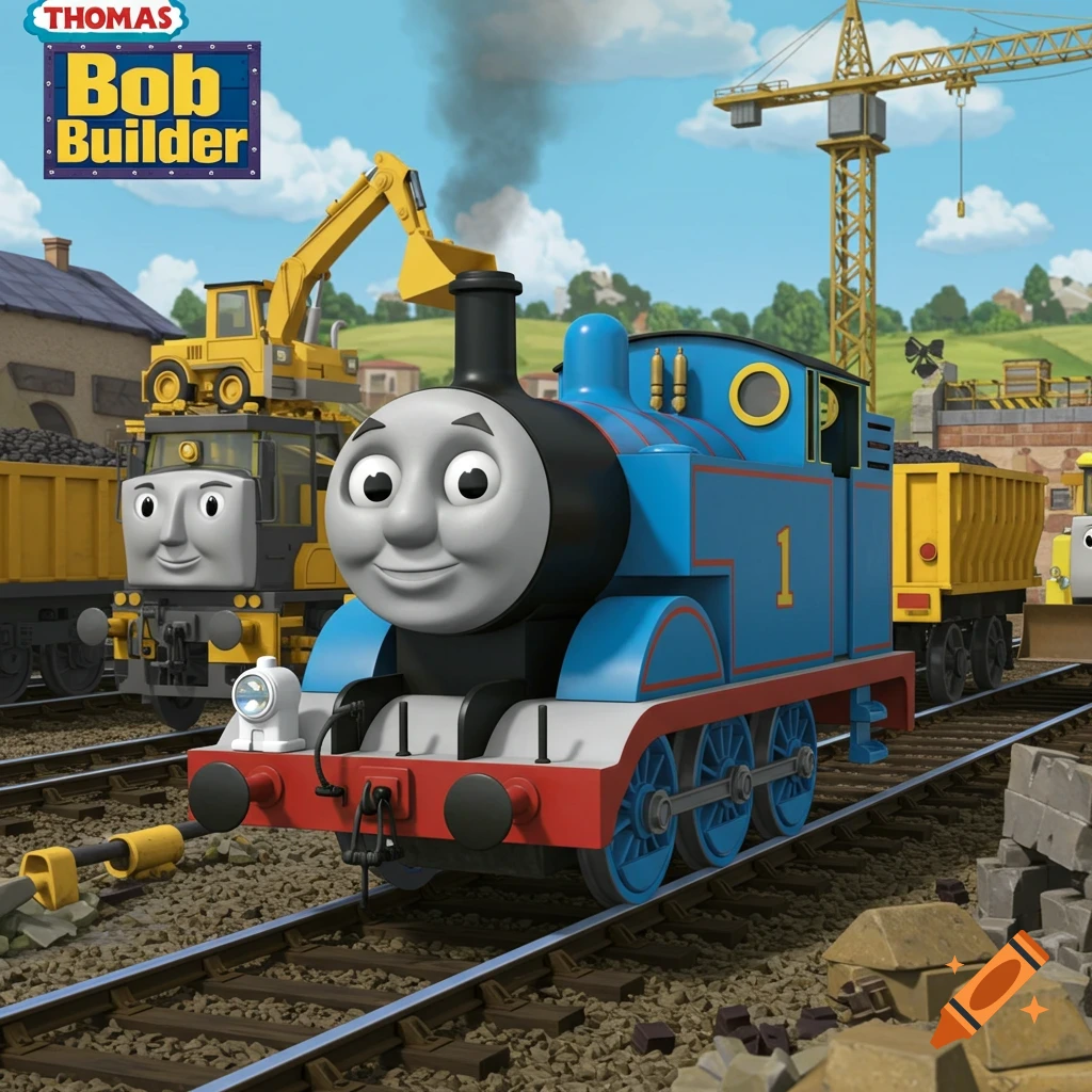 Thomas the Tank Engine images created on Craiyon