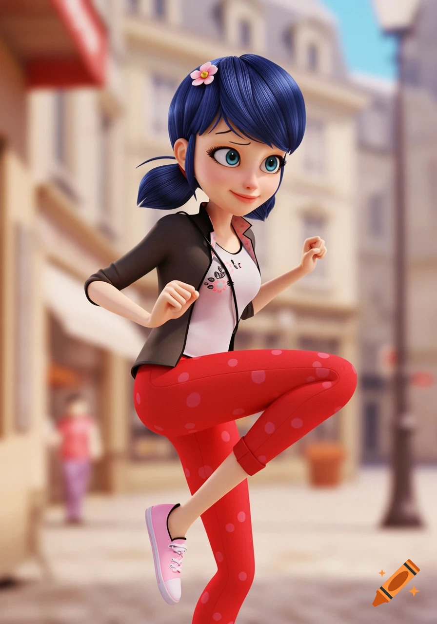 Miraculous Ladybug images created on Craiyon