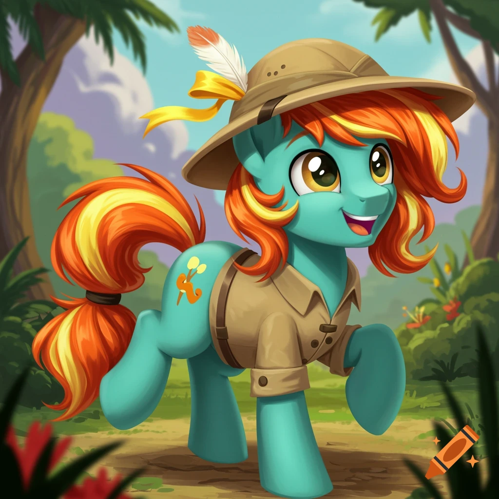 My Little Pony images created on Craiyon