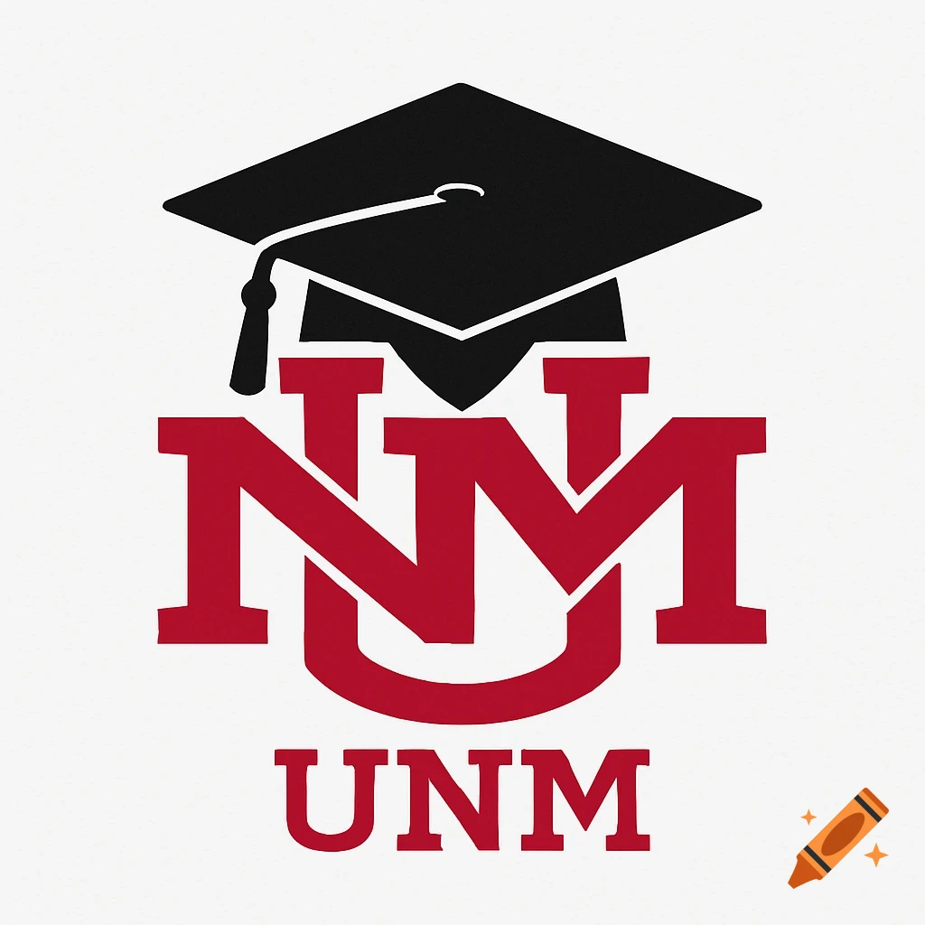 Red stylized NM university logo with a U below, topped by a black ...