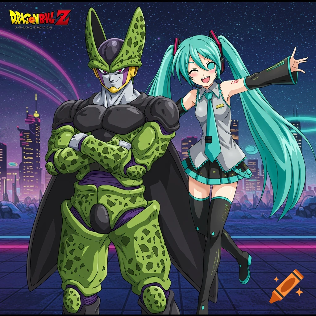 Hatsune Miku images created on Craiyon