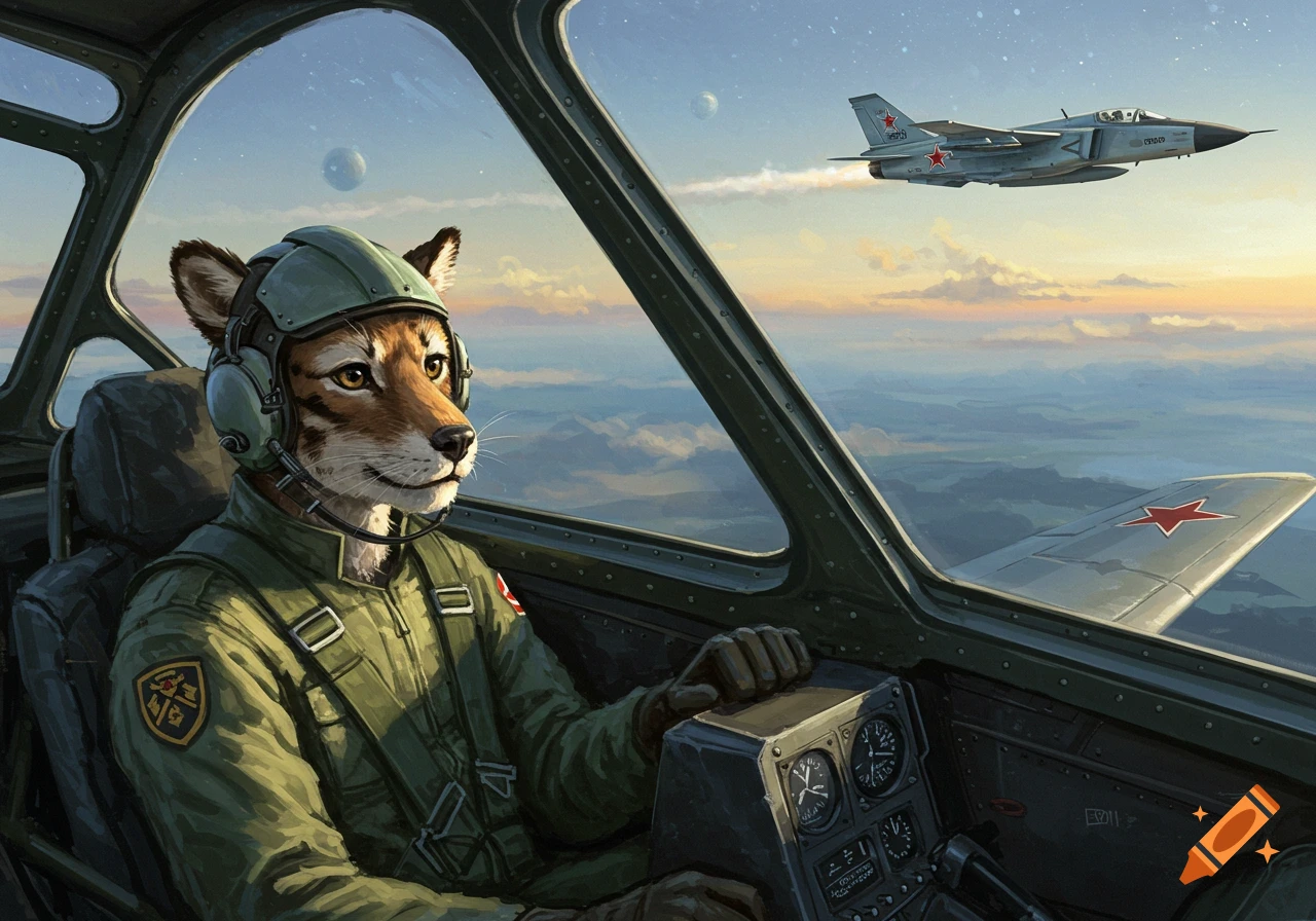 Aviation images created on Craiyon