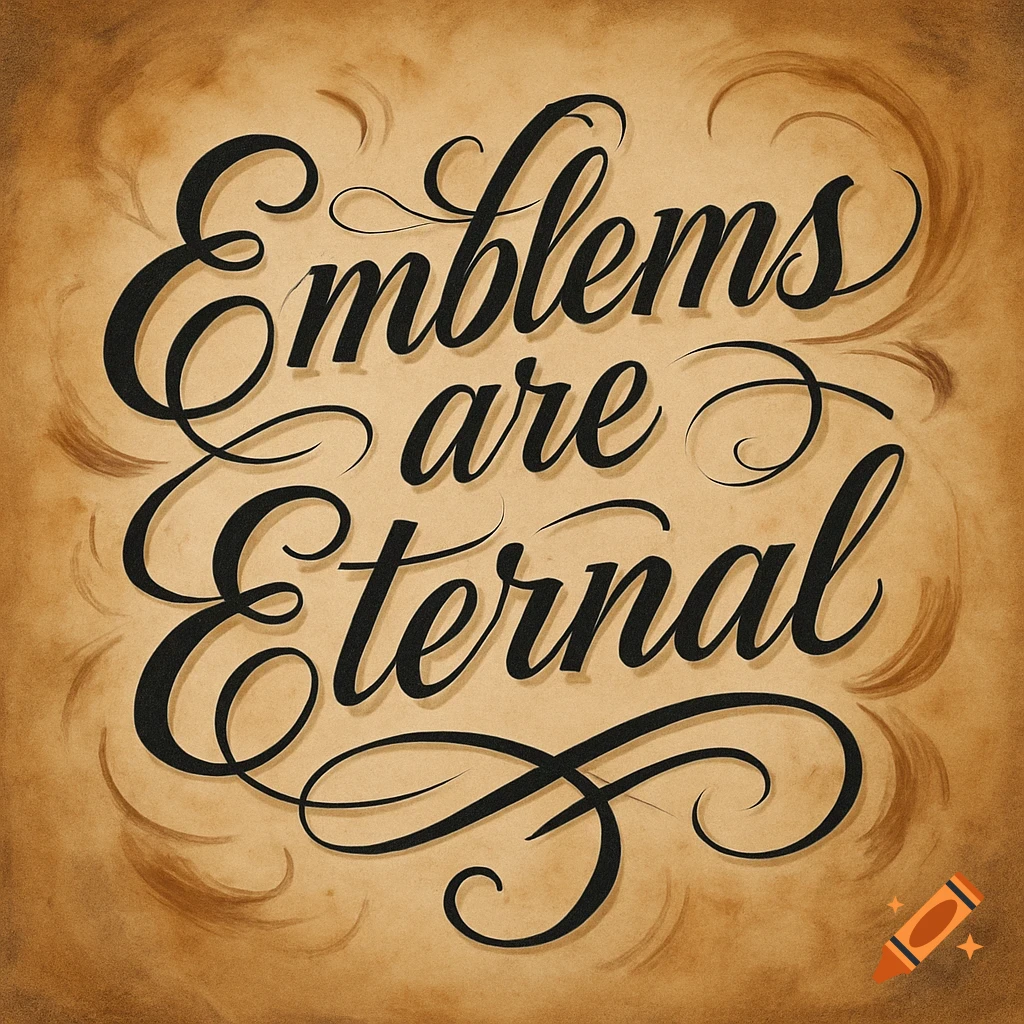 Calligraphy images created on Craiyon