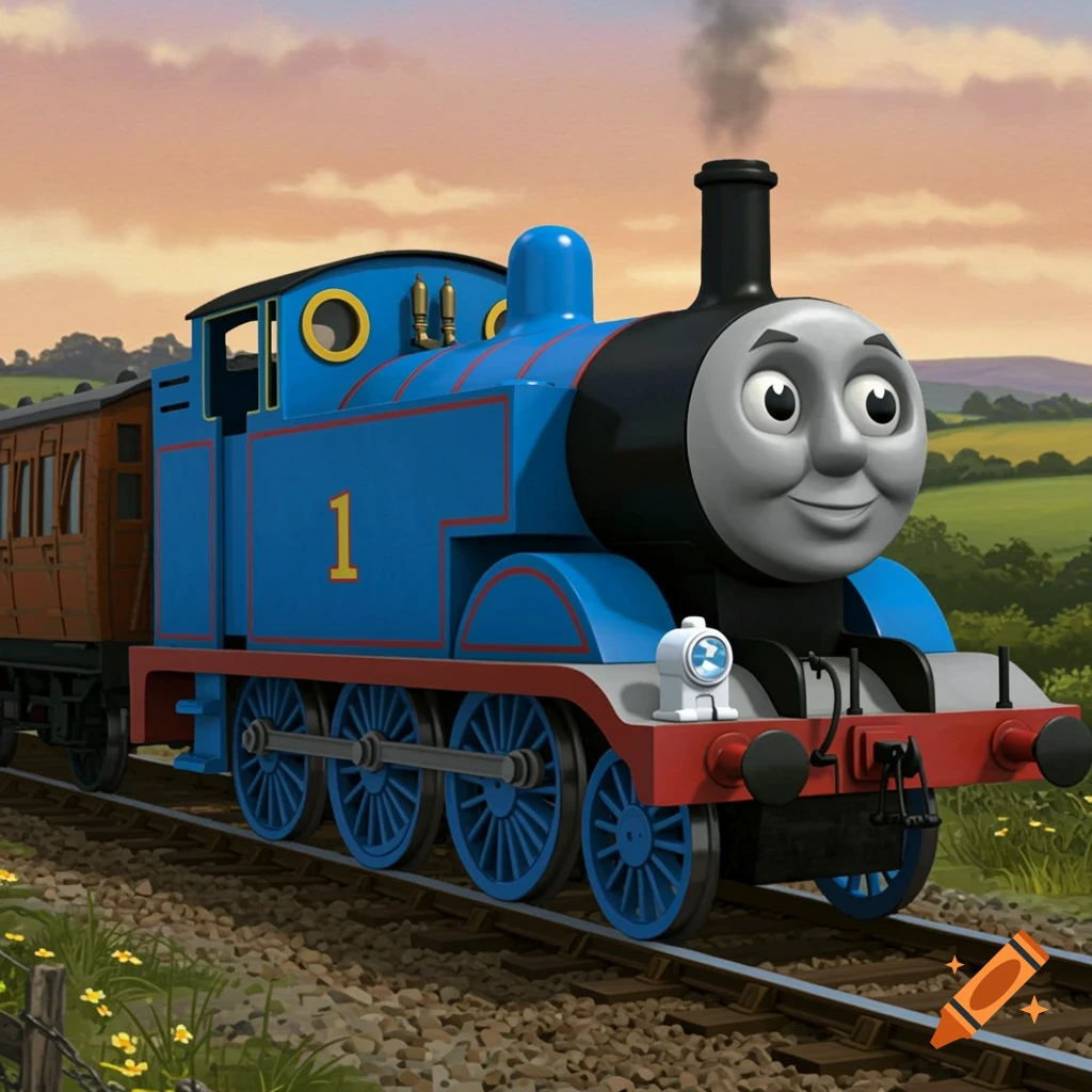 Thomas the Tank Engine images created on Craiyon