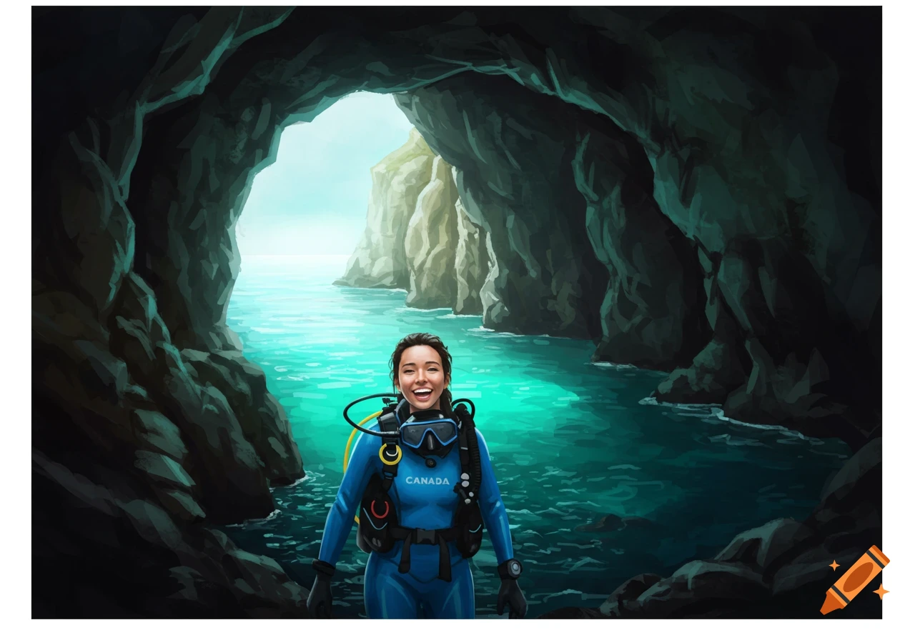 Scuba Diving images created on Craiyon