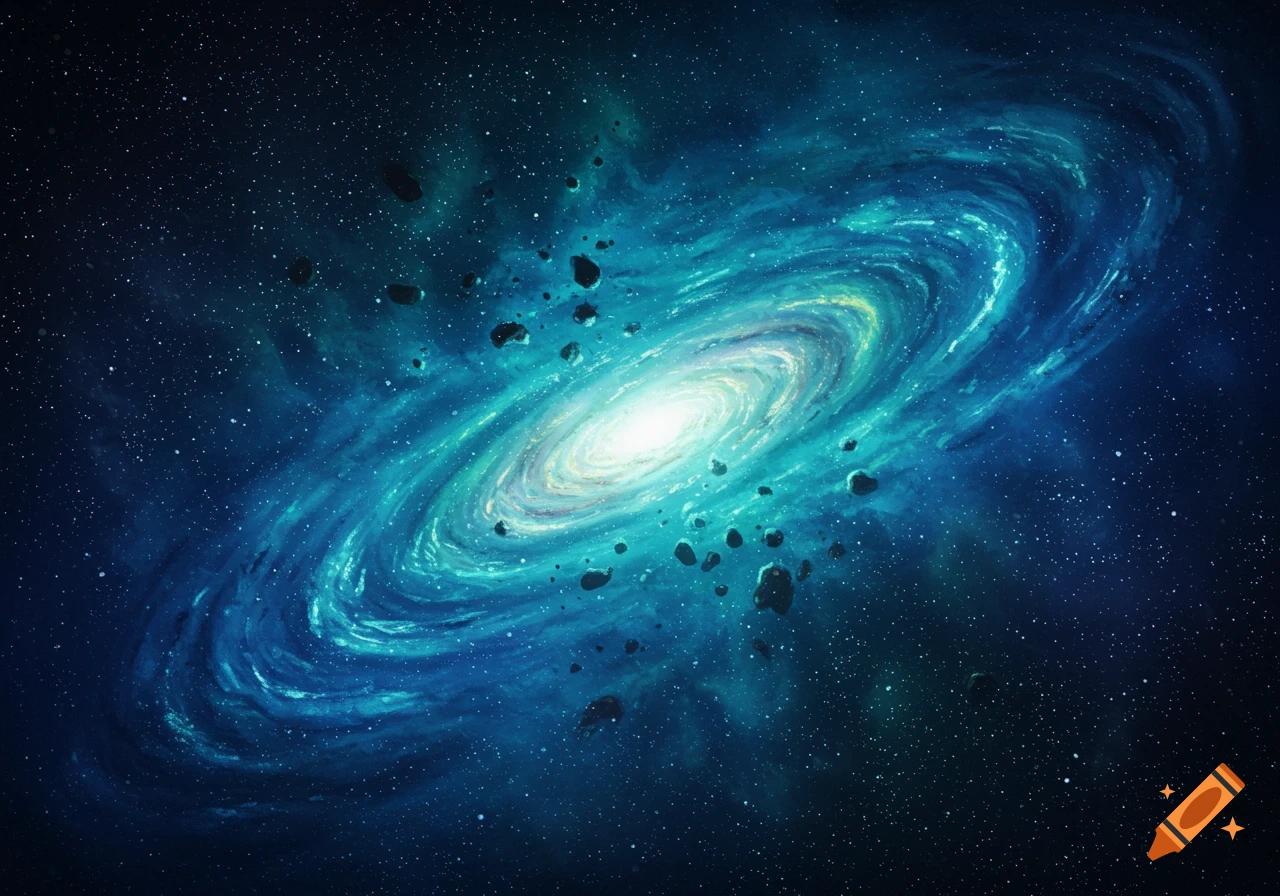 Astronomy images created on Craiyon