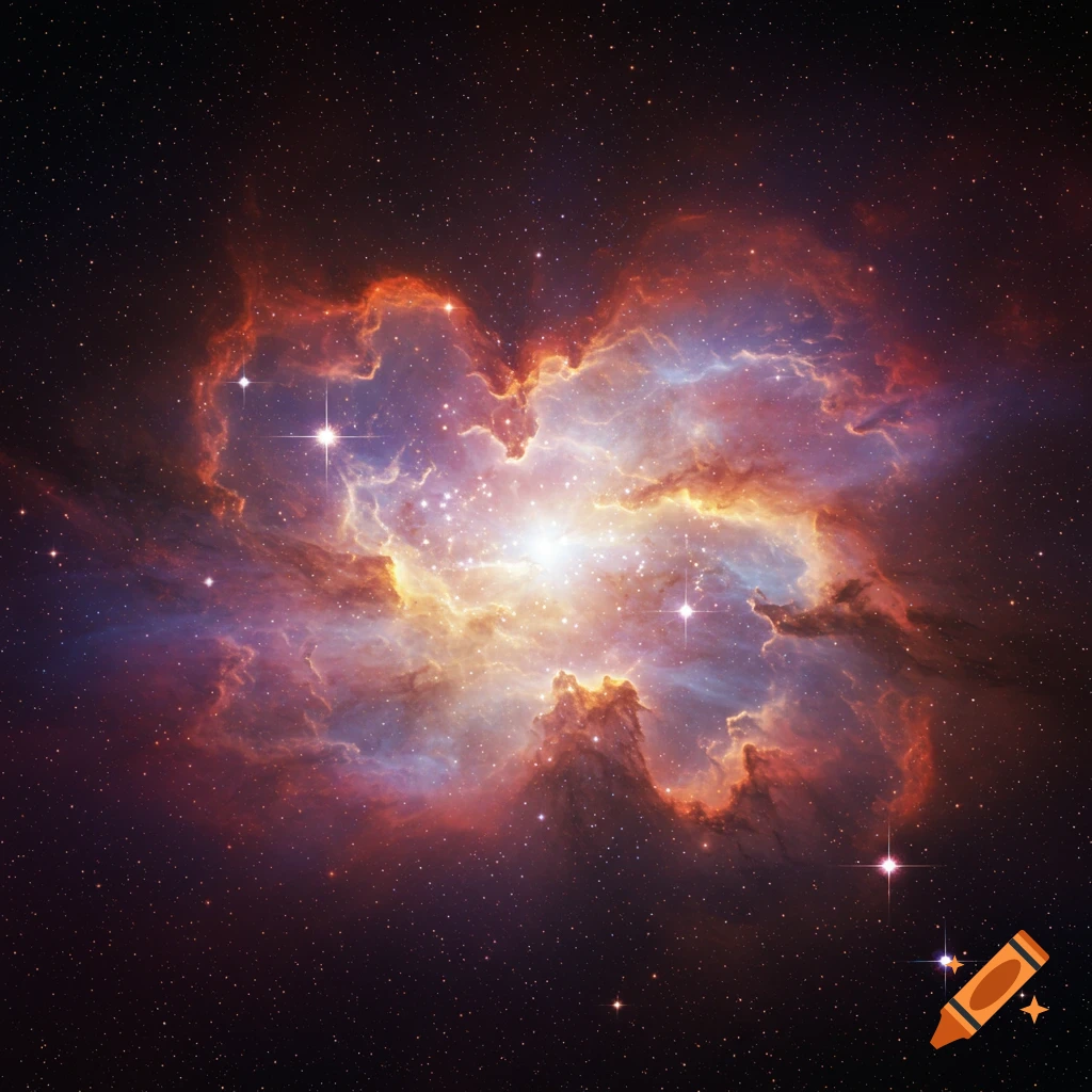 Nebula images created on Craiyon