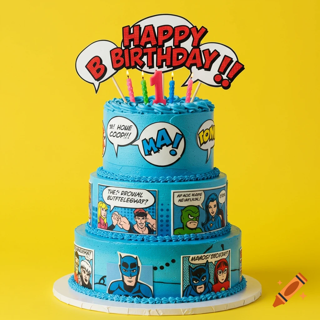 Cake images created on Craiyon