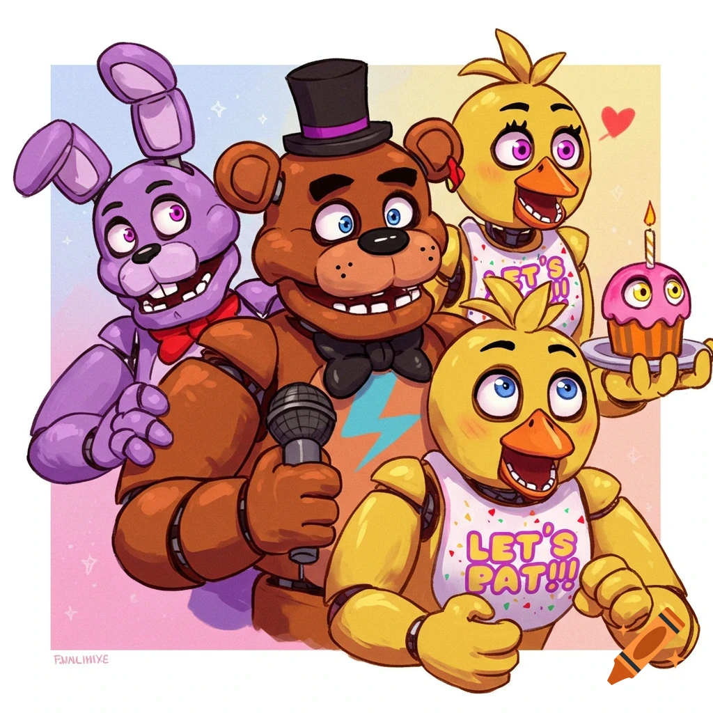 Fnaf images created on Craiyon