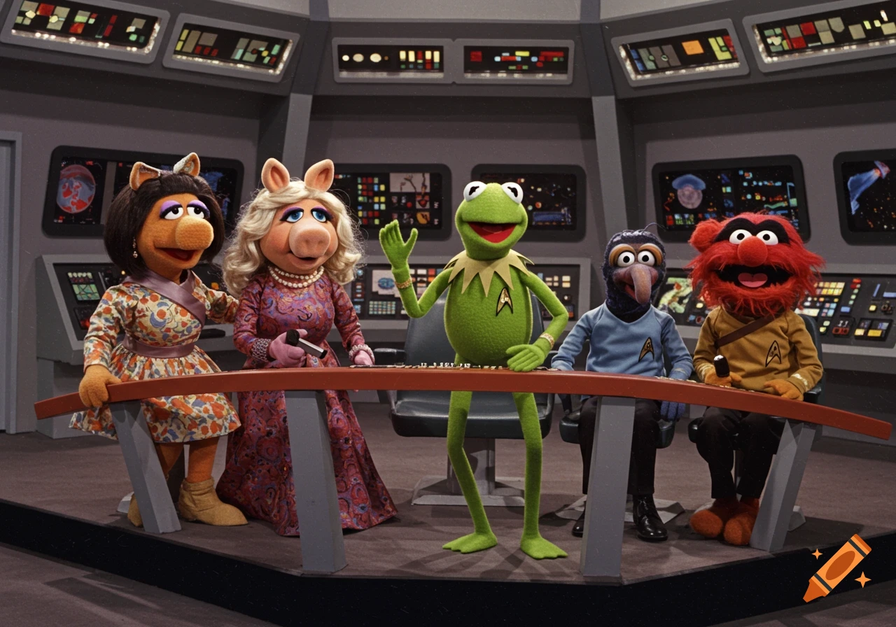 Muppets images created on Craiyon