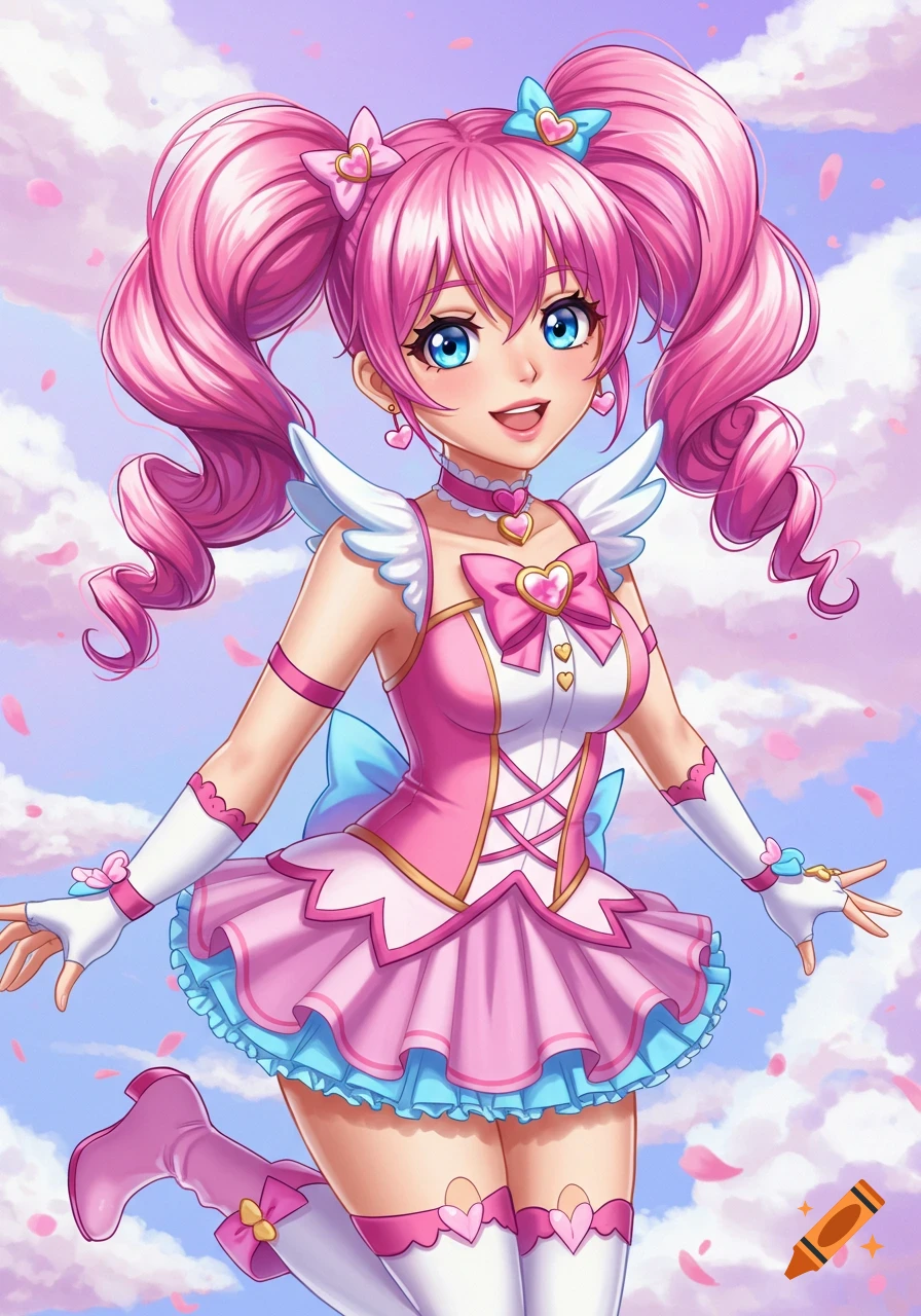 Magical Girl images created on Craiyon