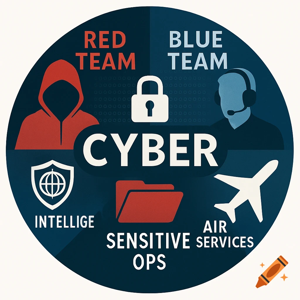 Cybersecurity images created on Craiyon