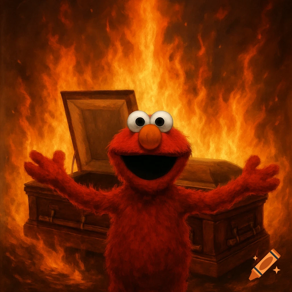 Elmo images created on Craiyon