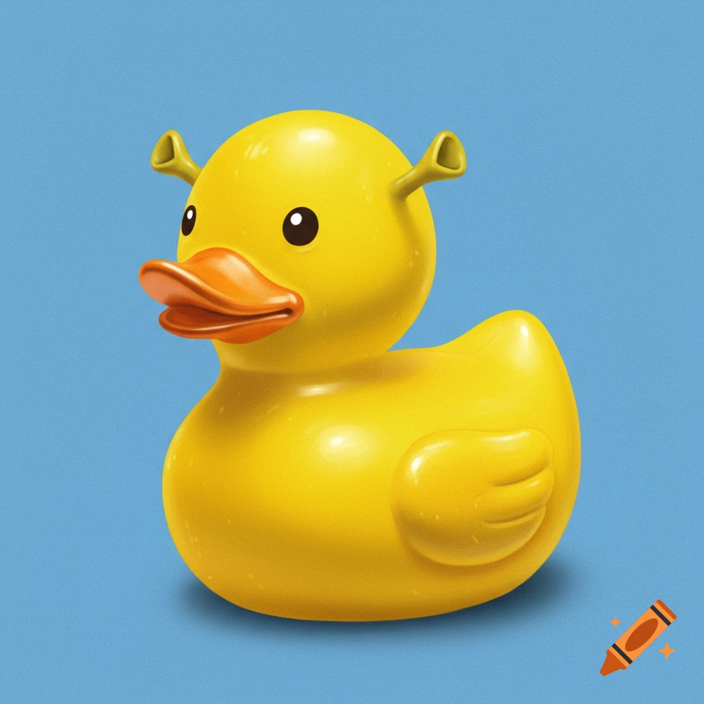 Rubber Duck images created on Craiyon