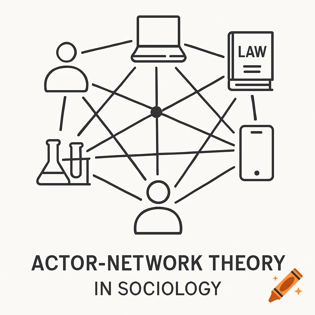 Line drawing of a network diagram showing connections between people ...