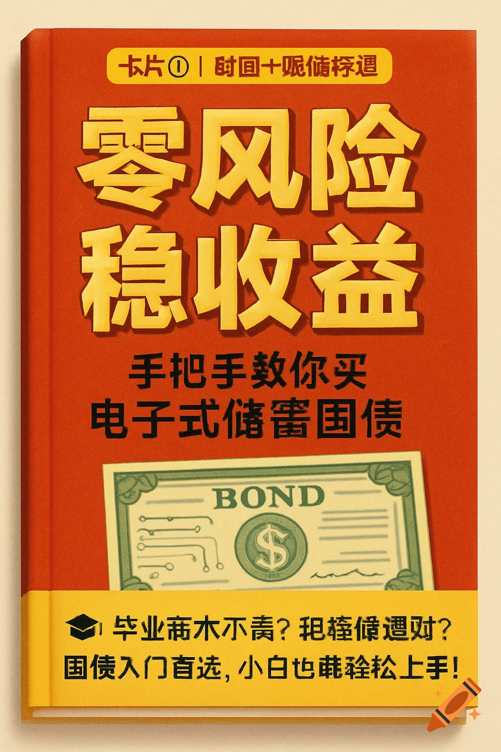A stylized book cover titled "Zero Risk + Stable Return" about buying ...