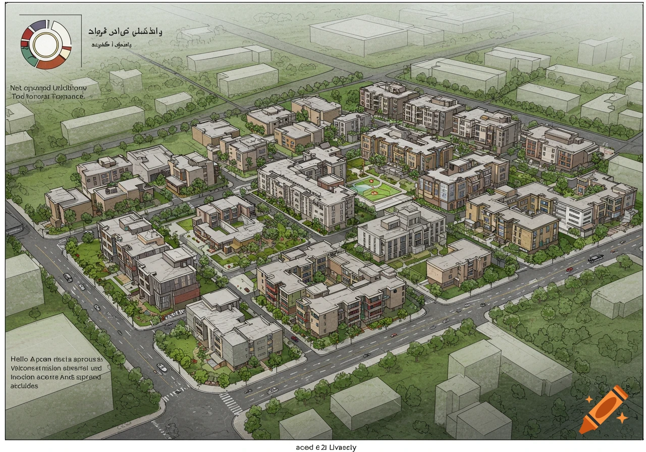 Urban Planning images créées sur Craiyon