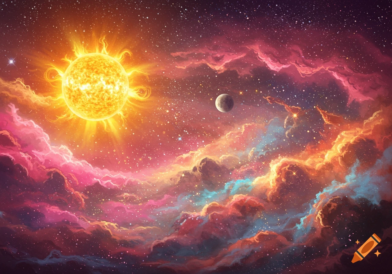 Astronomy images created on Craiyon