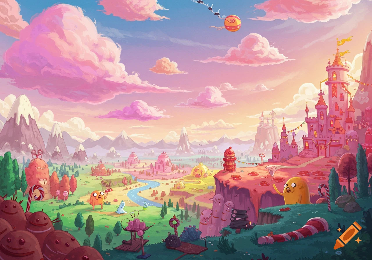 Adventure Time images created on Craiyon