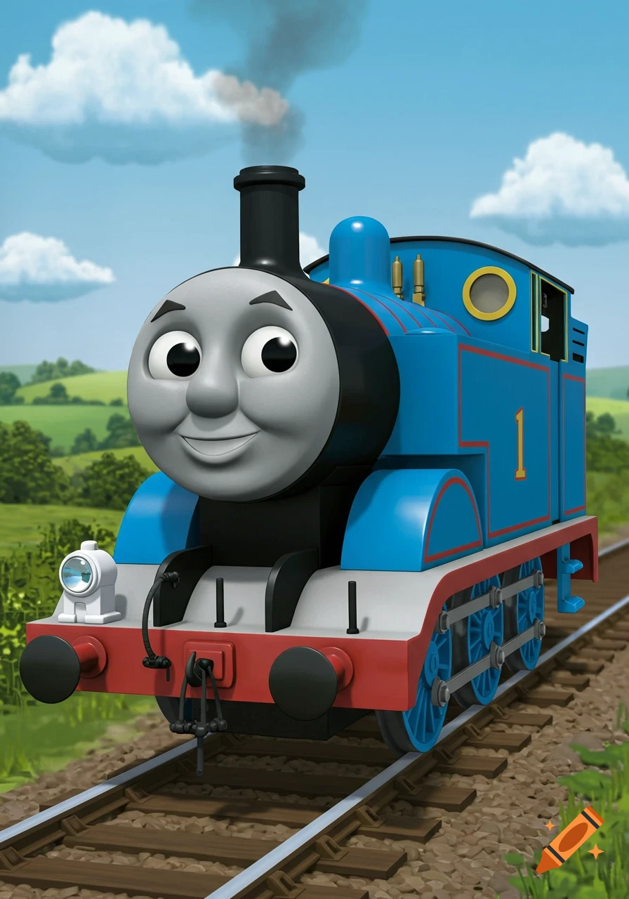 Thomas the Tank Engine images created on Craiyon