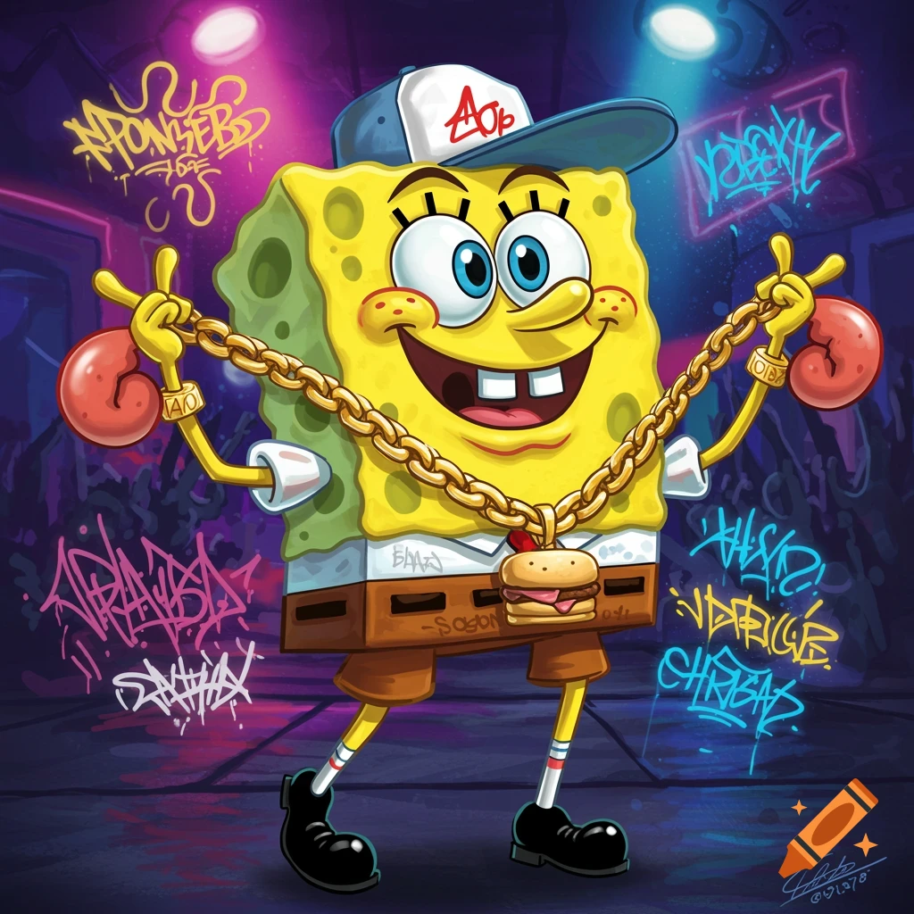 Spongebob images created on Craiyon